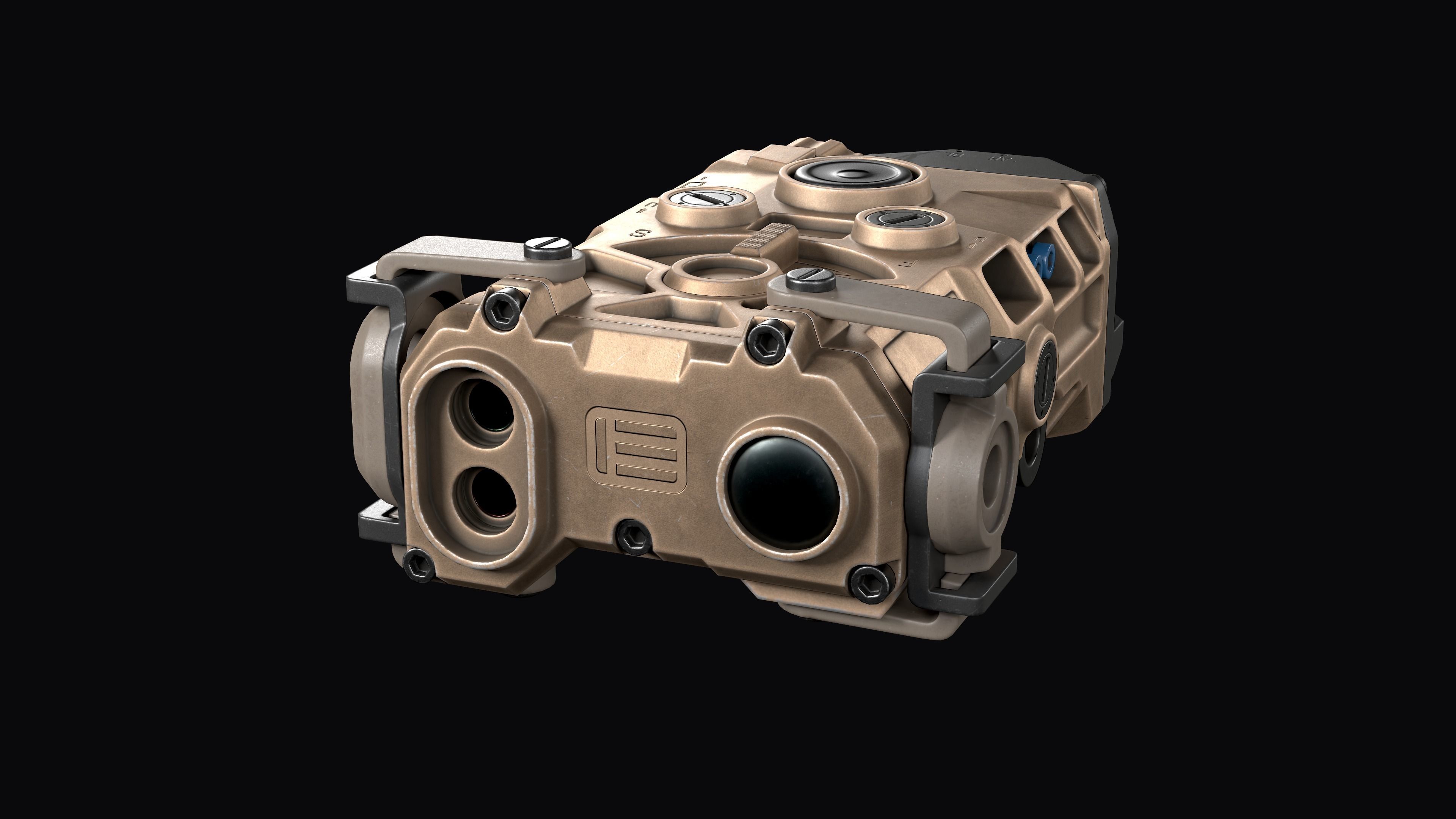 3D model Tactical device Laser Sight EOtech OGL VR / AR / low-poly | CGTrader