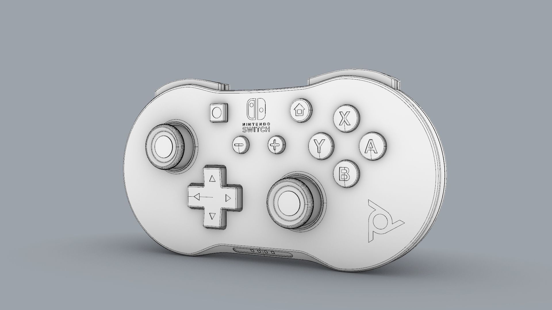 Nintendo Switch PDP Controller 3D model | CGTrader