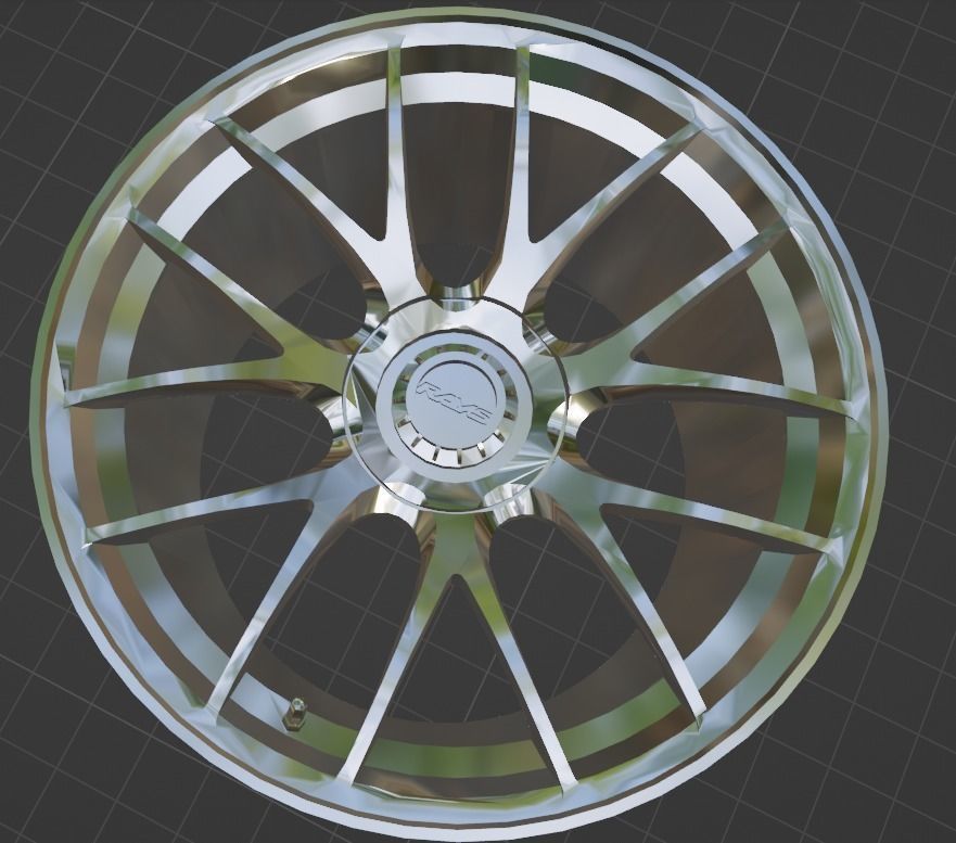 Volk Rays G27 Formula Wheels Rims 3D Print Ready 3D model 3D printable ...
