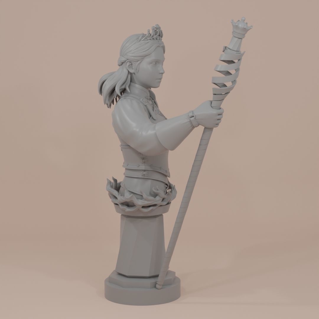 Chess Queen 3D model 3D printable | CGTrader