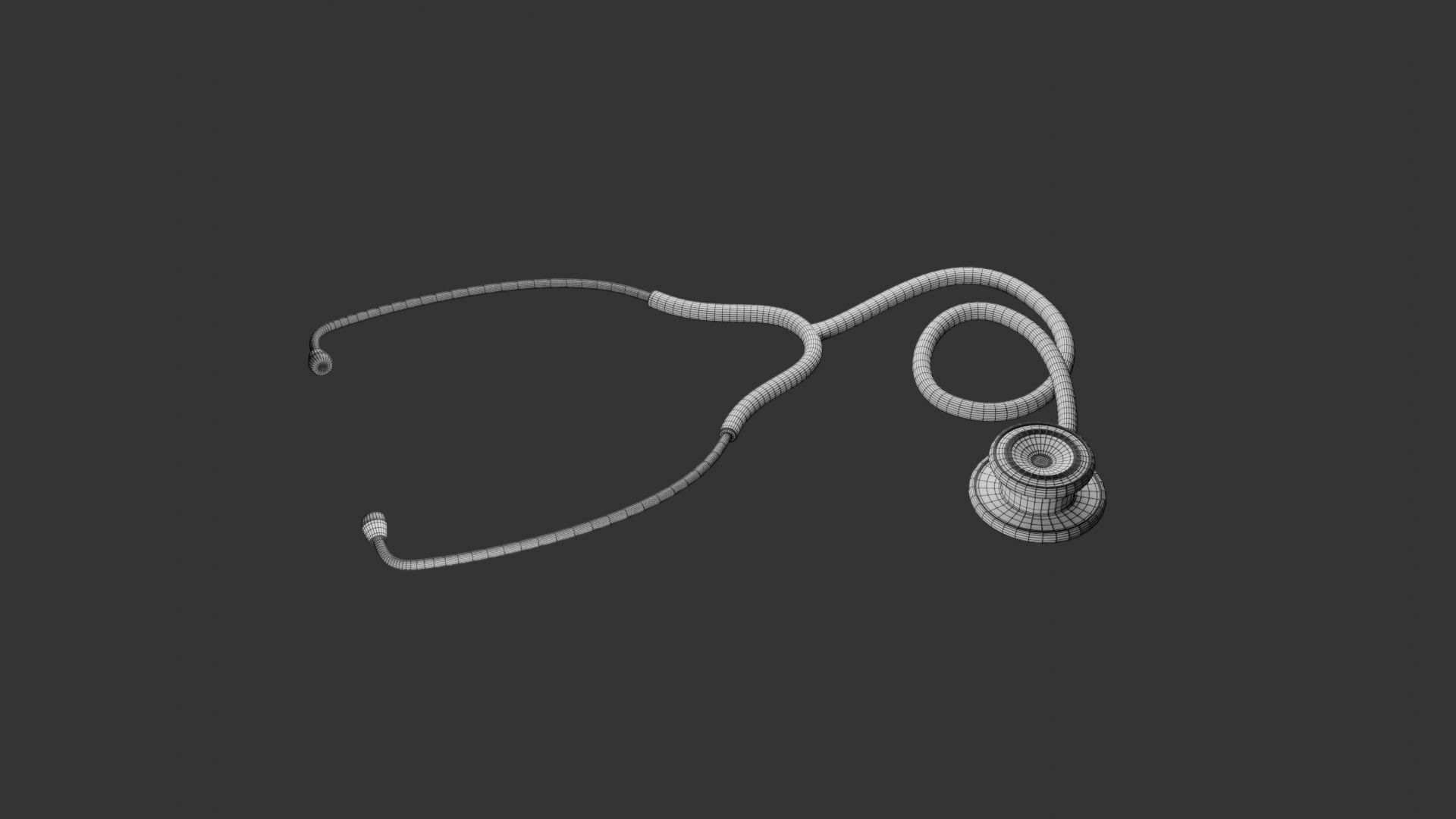 Doctors Tool Stethoscope 3D model 3D printable | CGTrader