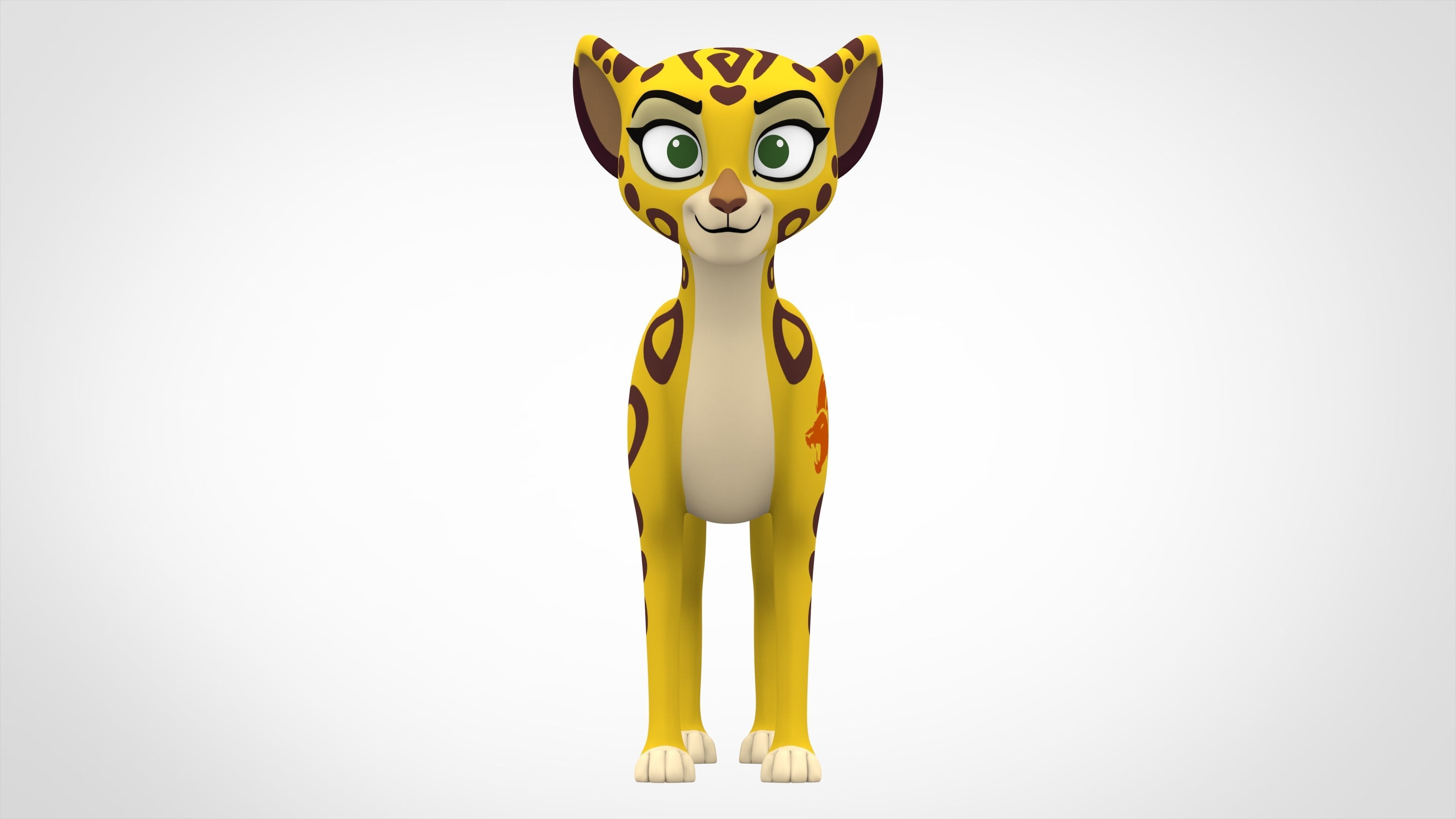 Fuli Cheetah 3D model | CGTrader