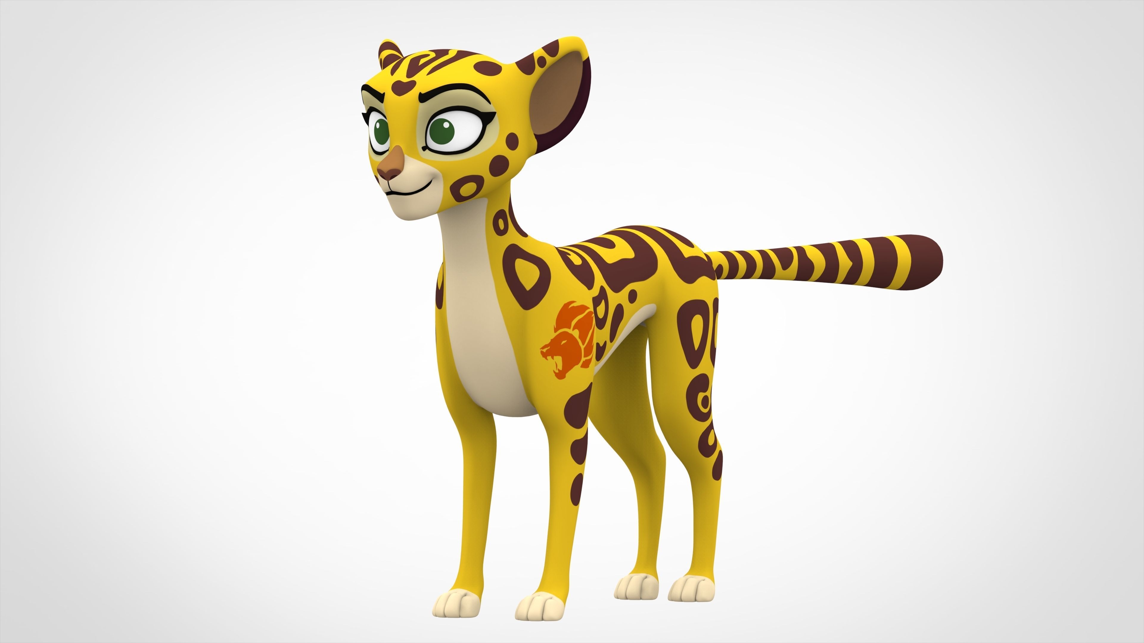 Fuli Cheetah 3D model | CGTrader