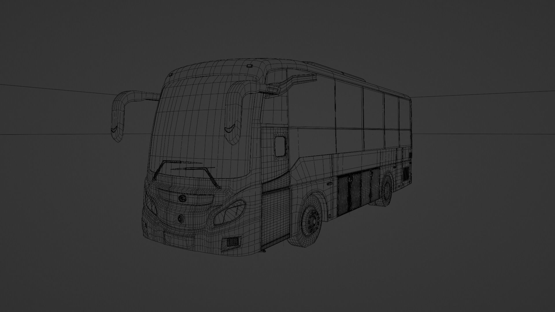 Higer Sleeper Bus 3D model | CGTrader