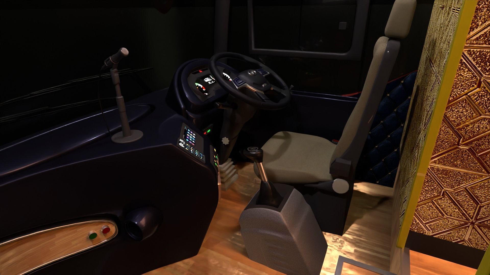 Higer Sleeper Bus 3D model | CGTrader