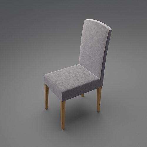 Simple Low Poly Dining Chair free VR / AR / low-poly 3D model | CGTrader