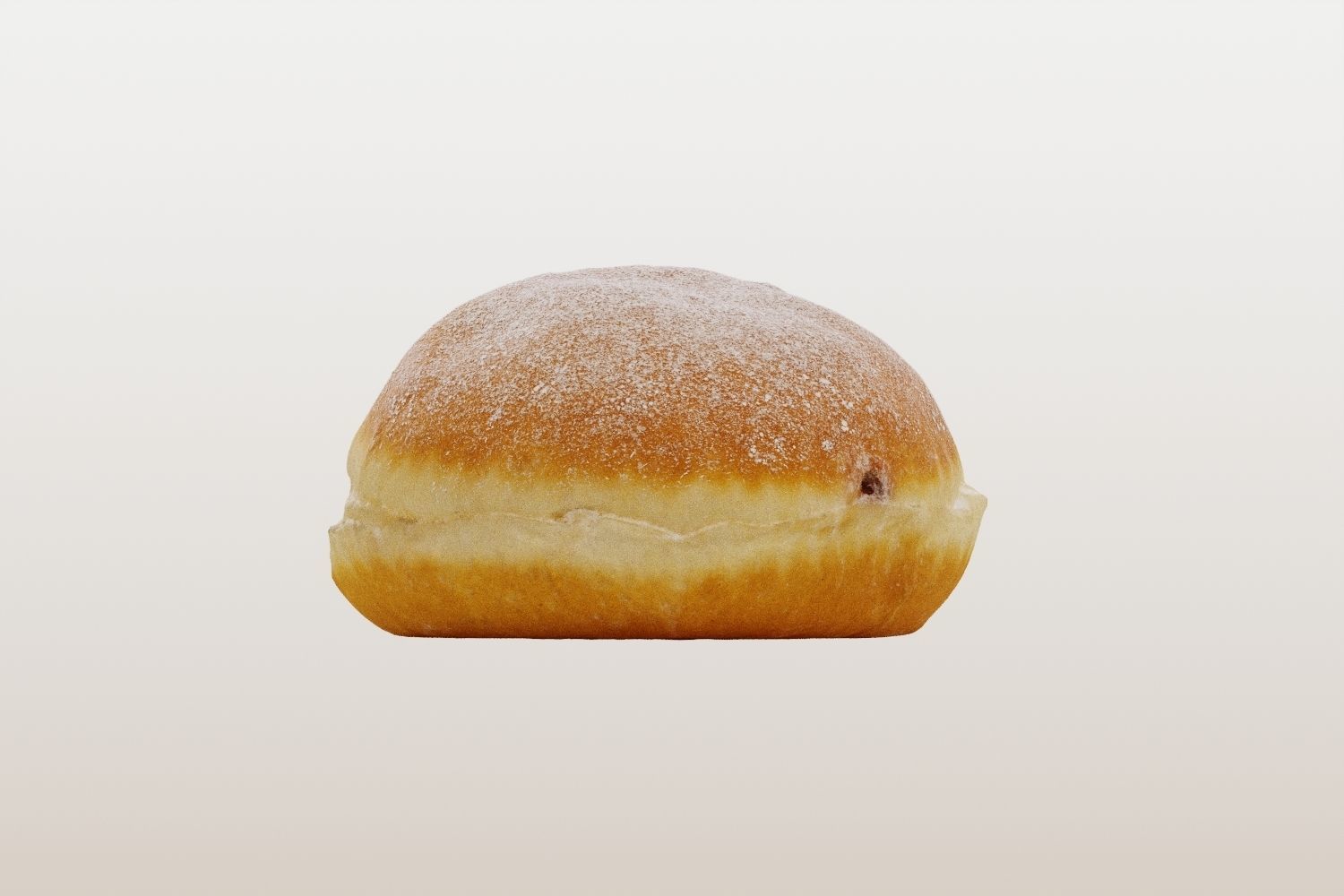 Simple Donut With Sugar Powder 3d Model Cgtrader