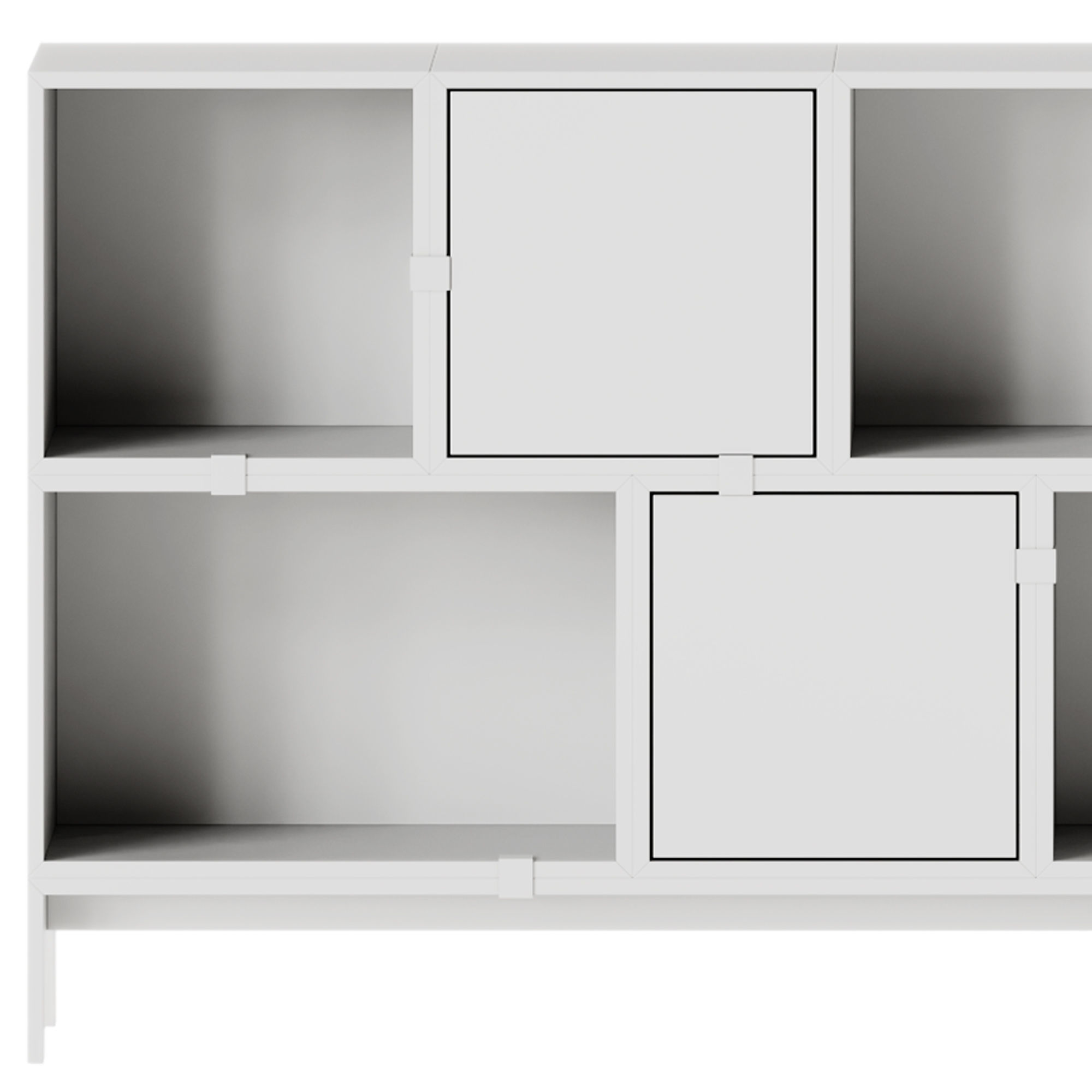 Muuto Stacked Storage System Configurations 7 3D model | CGTrader