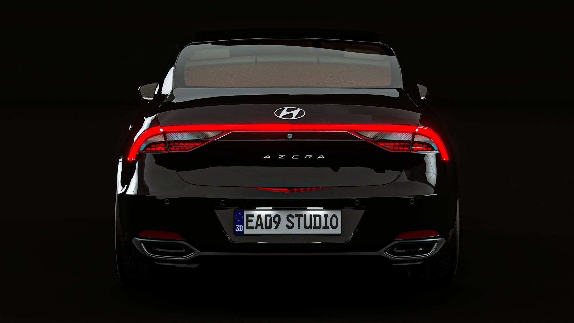 2023 Hyundai Grandeur-Azera 3D model | CGTrader