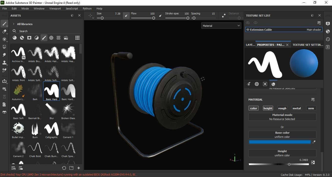 3D model Extension Cable 3D Model VR / AR / low-poly | CGTrader