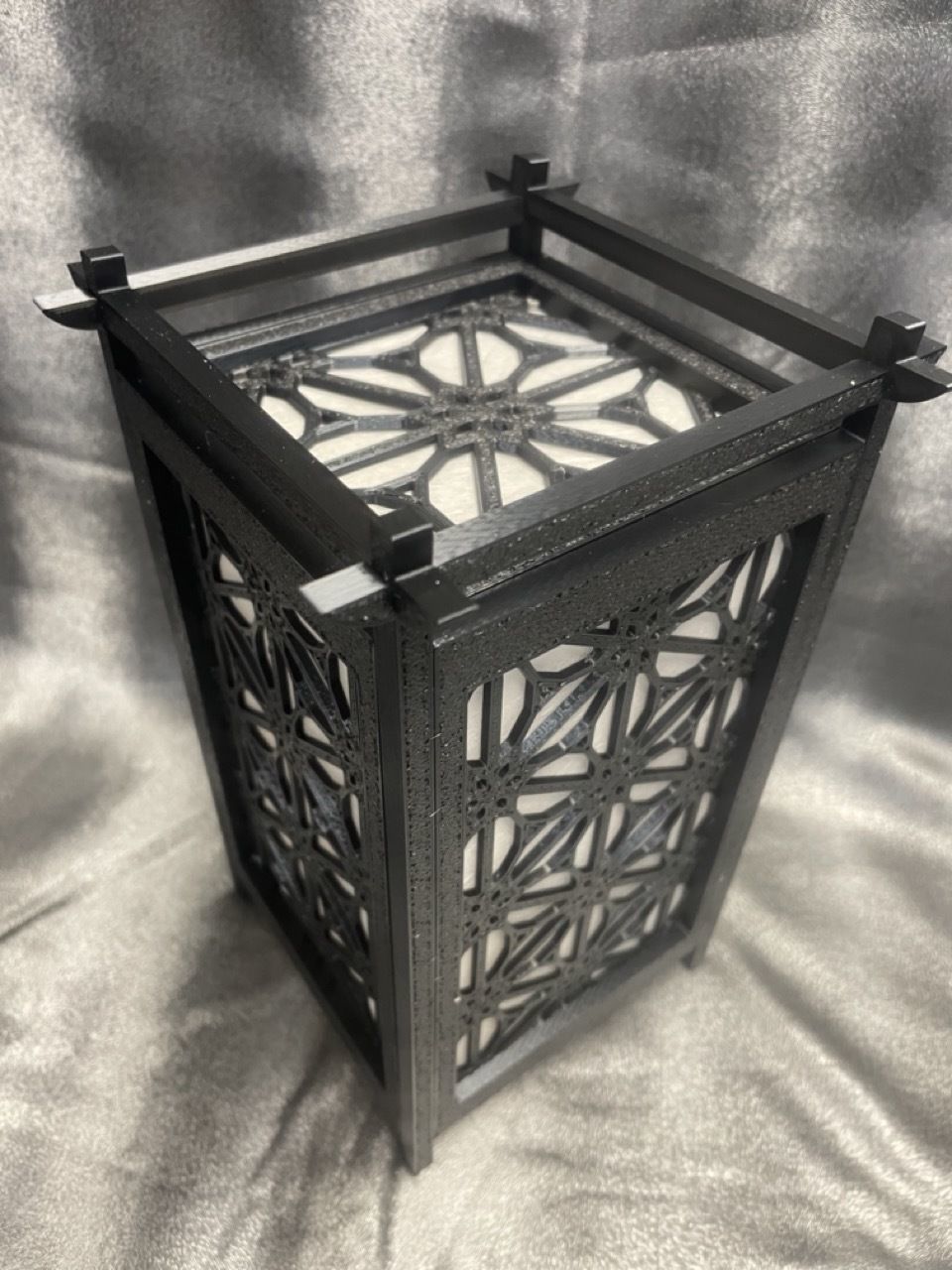 Kumiko Japanese Shoji Lantern - Kawari-urahana-kikkou 3D model 3D ...