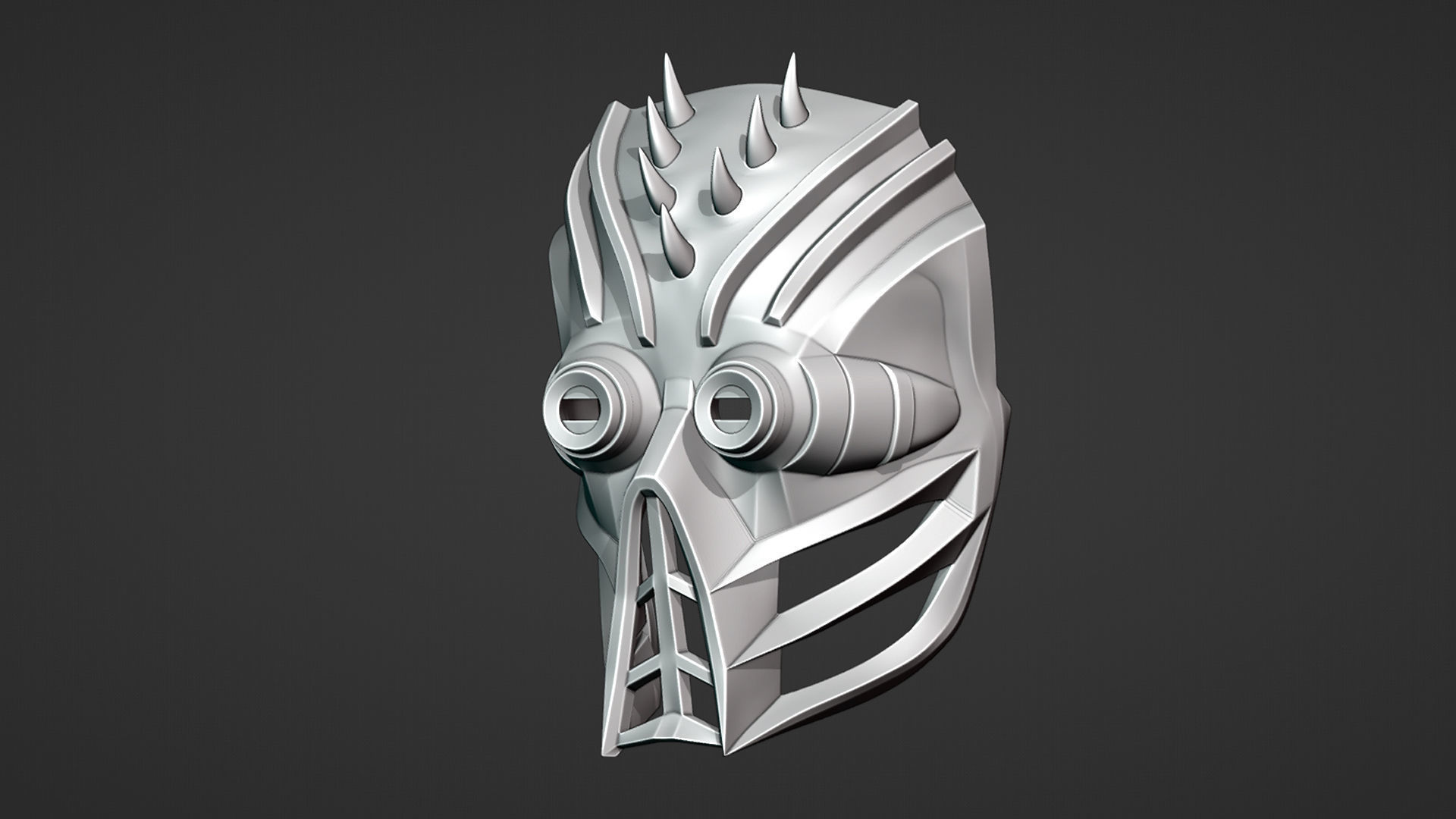 INSPIRED BY KABAL MASK FROM MORTAL KOMBAT 3D model 3D printable | CGTrader
