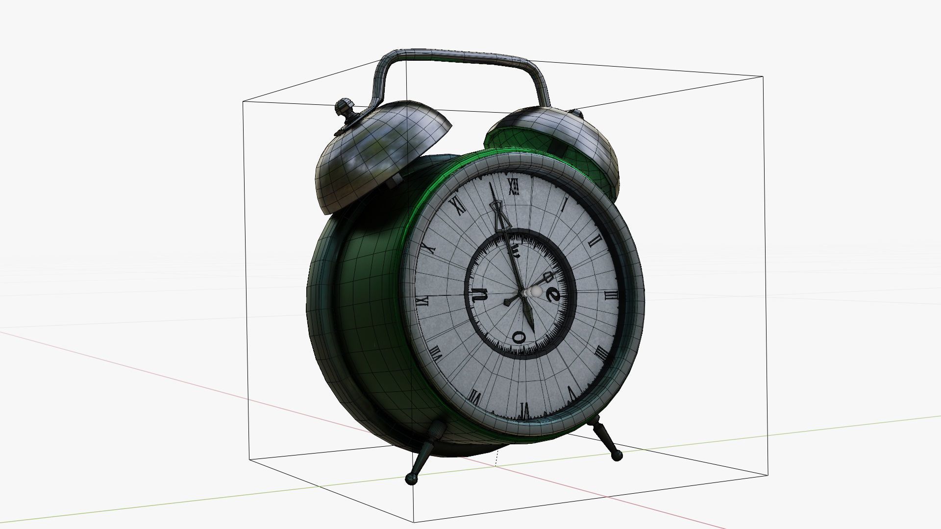 3D model Cartoon Animated Alarm clock VR / AR / low-poly | CGTrader