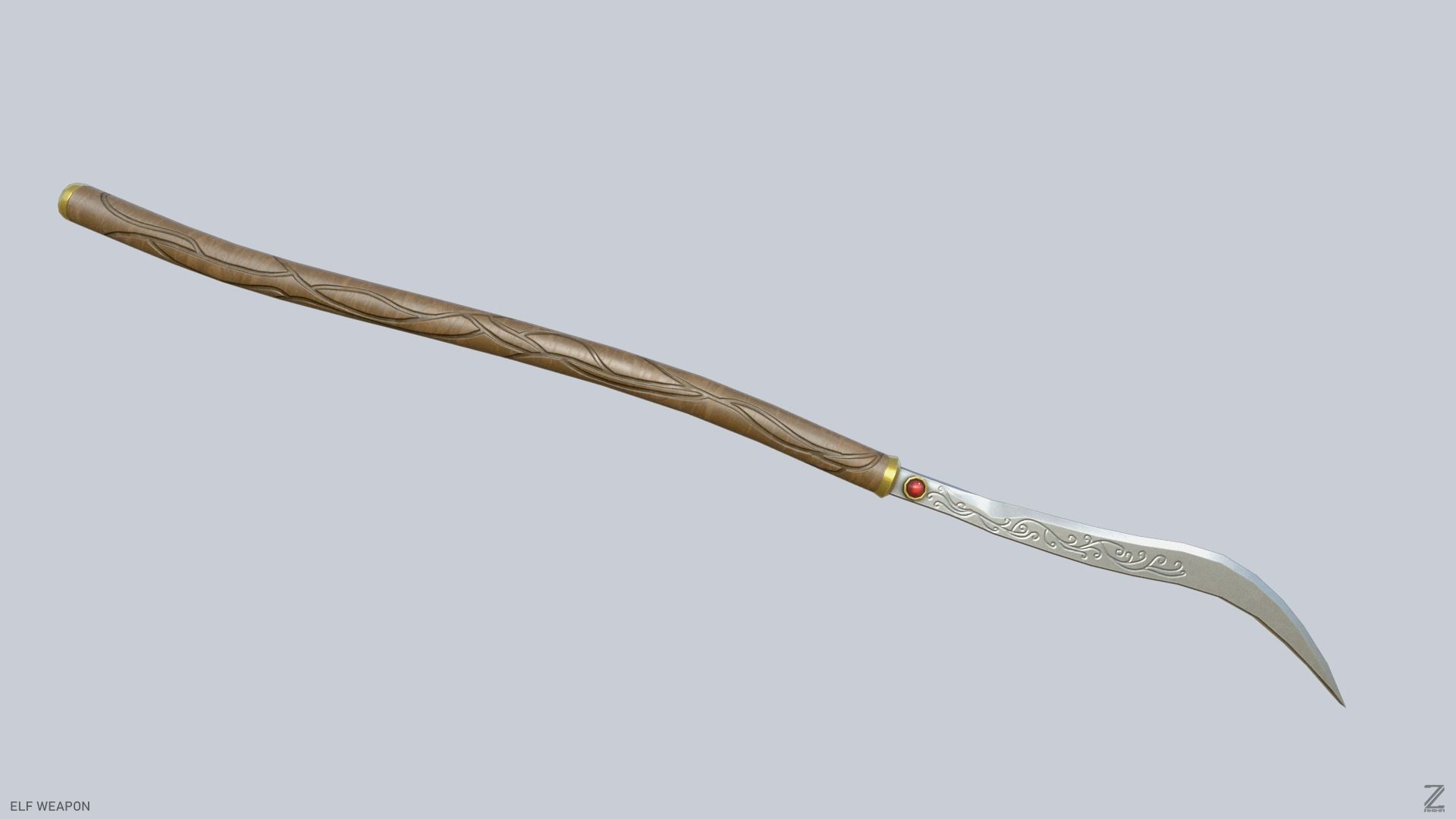 3D model Elf weapon VR / AR / low-poly | CGTrader