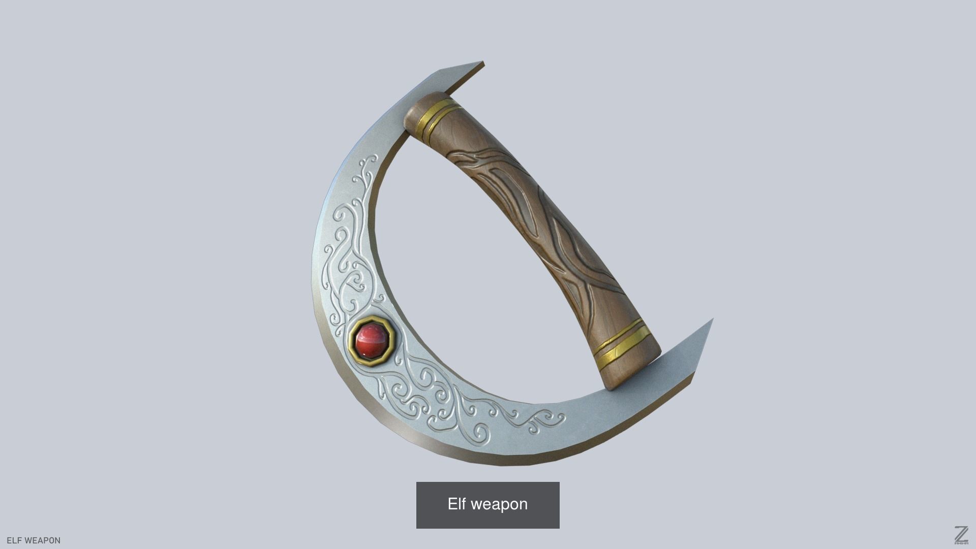 Elf weapon collection VR / AR / low-poly | CGTrader