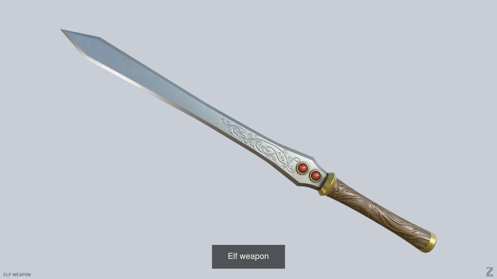 Elf weapon collection VR / AR / low-poly | CGTrader