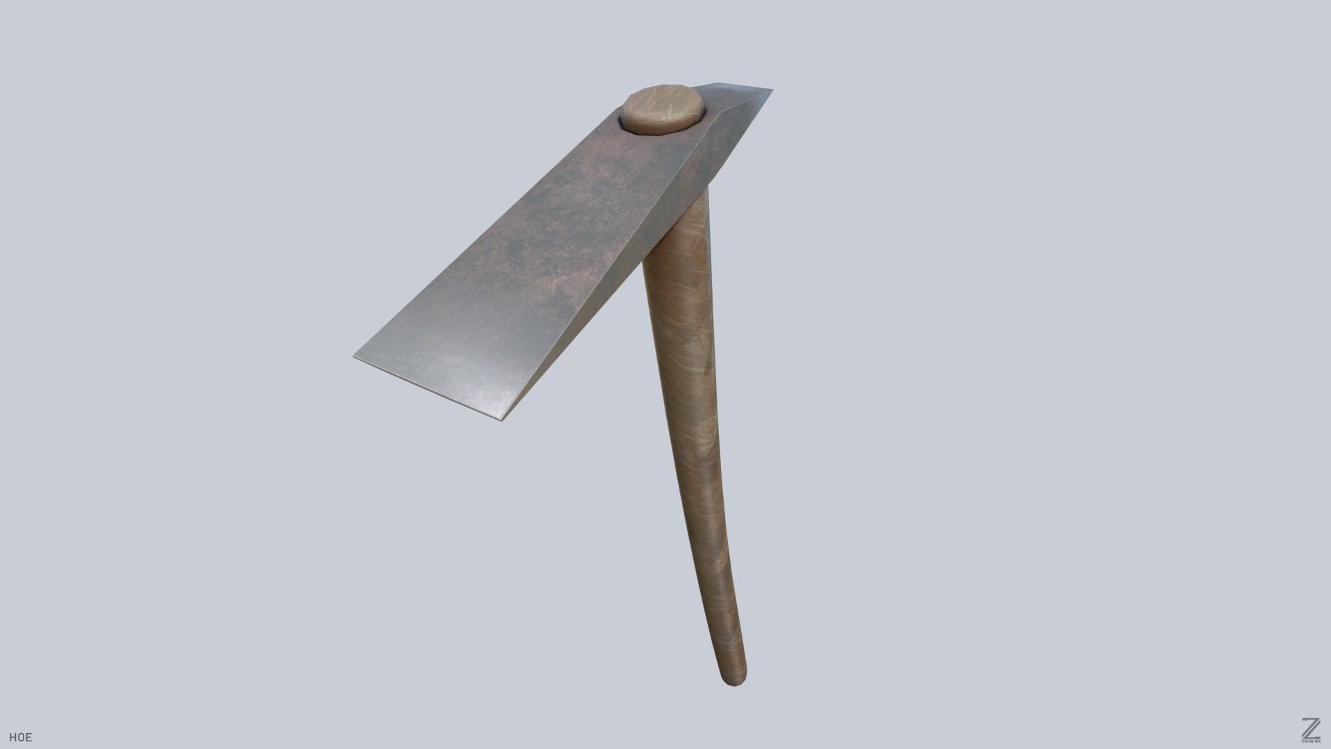 3D model Farm hoe VR / AR / low-poly | CGTrader