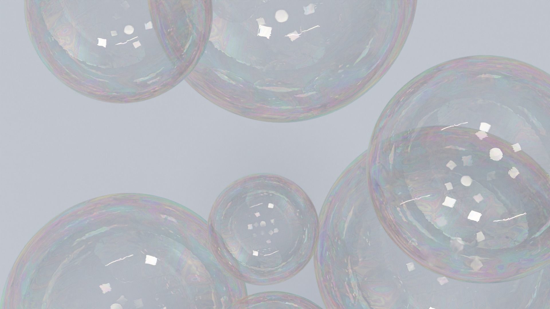 Blender Cycles - realistic iridescent soap bubbles Texture animated | CGTrader