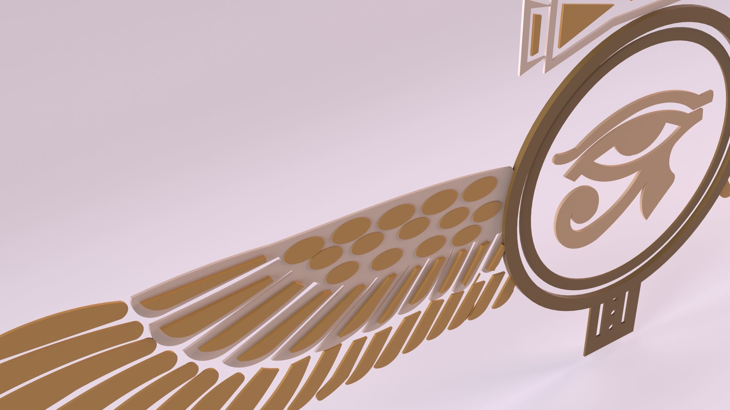 3D model Egyptian Symbols - 013 VR / AR / low-poly | CGTrader