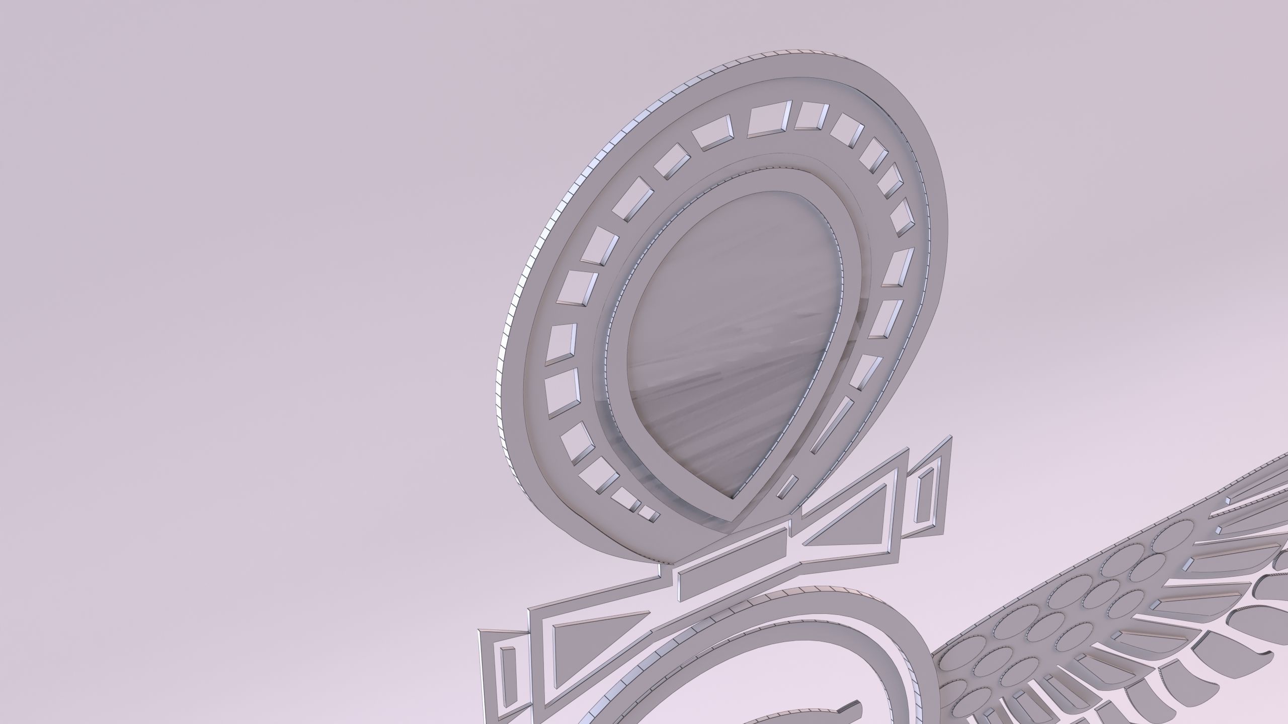 3D model Egyptian Symbols - 013 VR / AR / low-poly | CGTrader