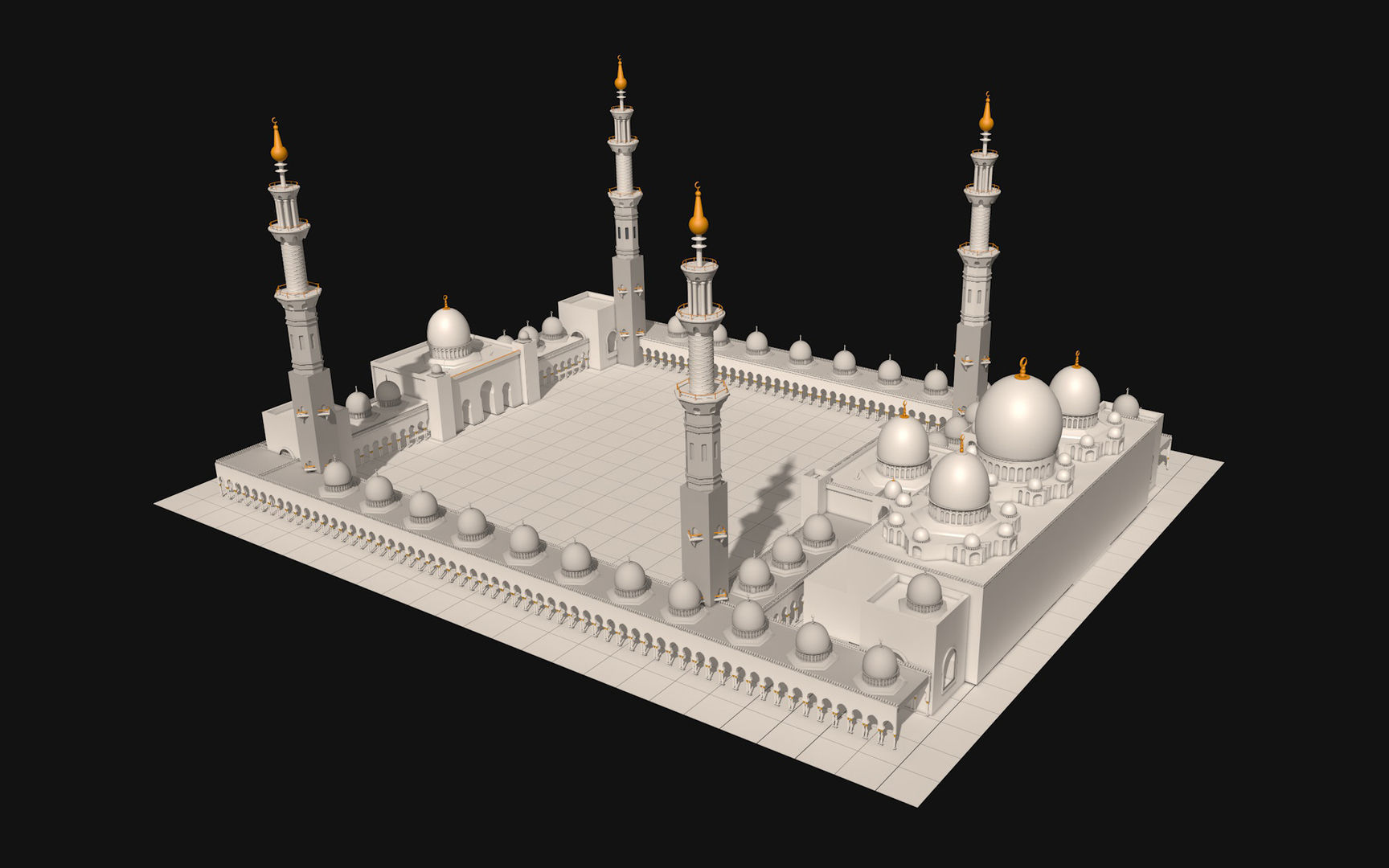 Sheikh Zayed Mosque 3D model | CGTrader
