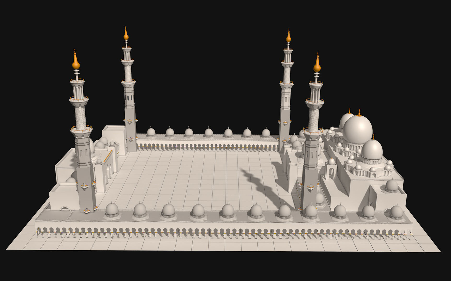 Sheikh Zayed Mosque 3D model | CGTrader