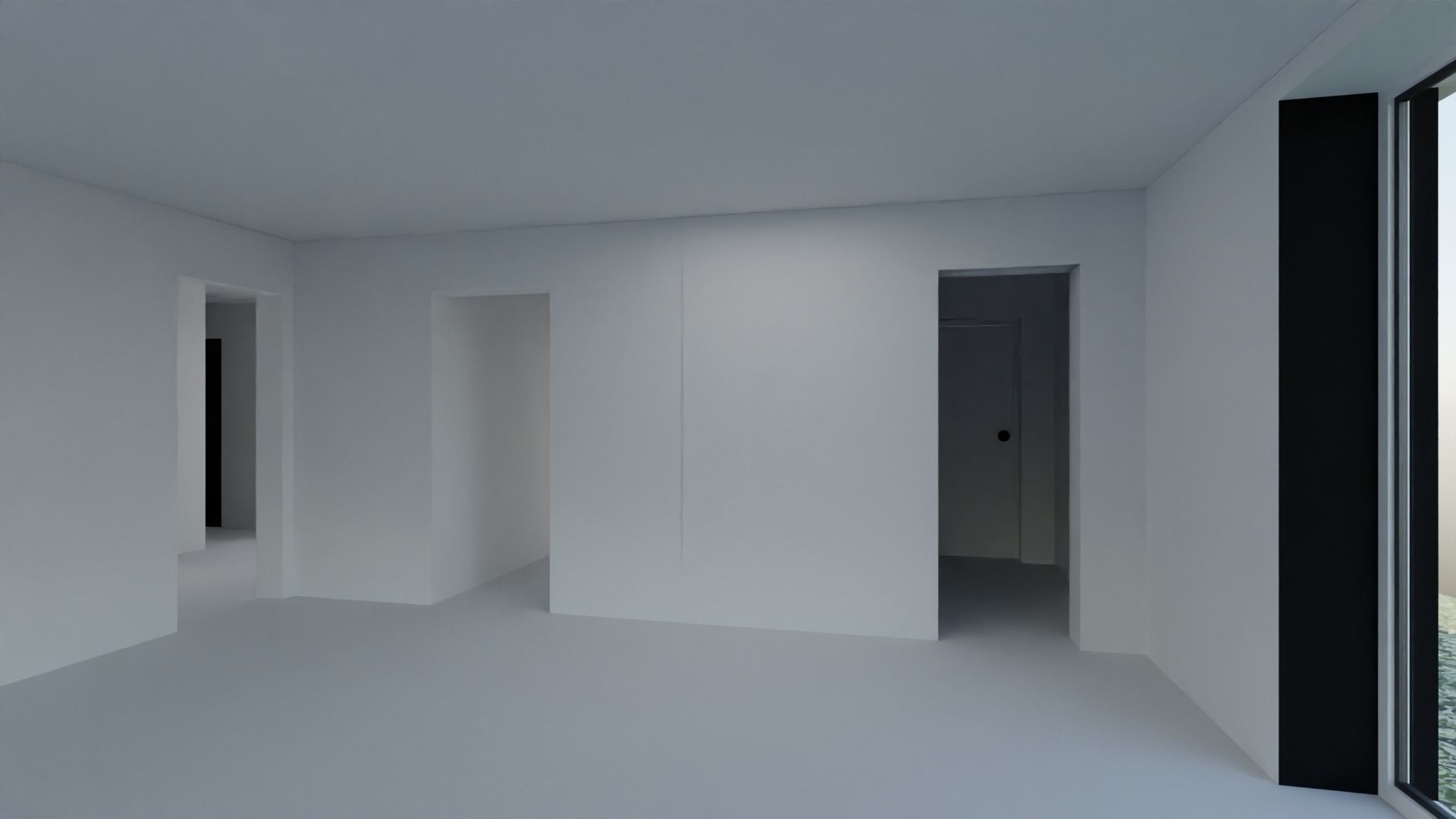empty two-story house 3D model rigged | CGTrader