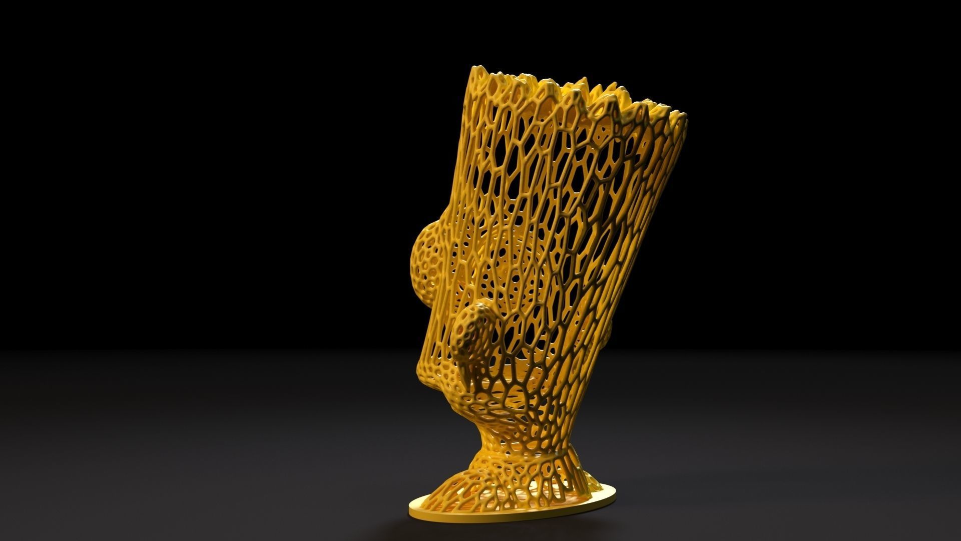 Bart Simpson 3D model 3D printable | CGTrader