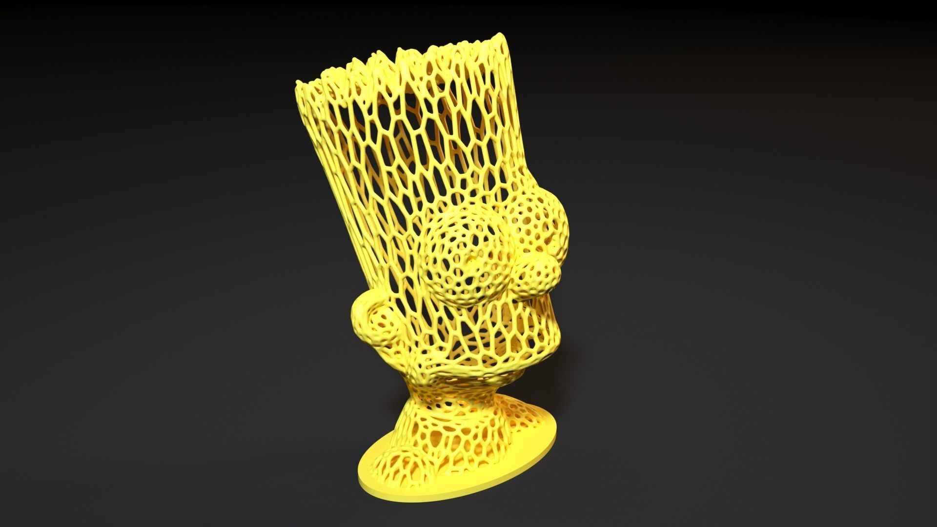Bart Simpson 3D model 3D printable | CGTrader