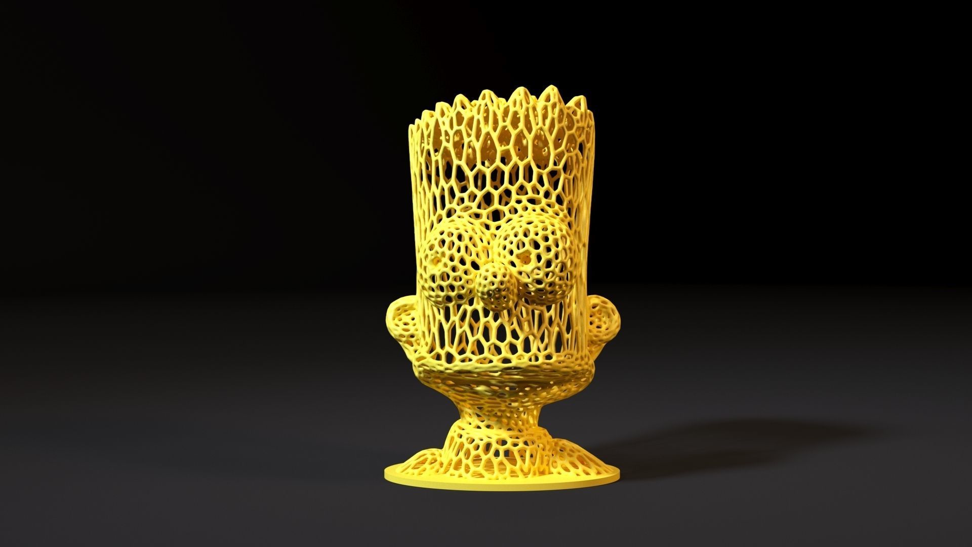 Bart Simpson 3D model 3D printable | CGTrader