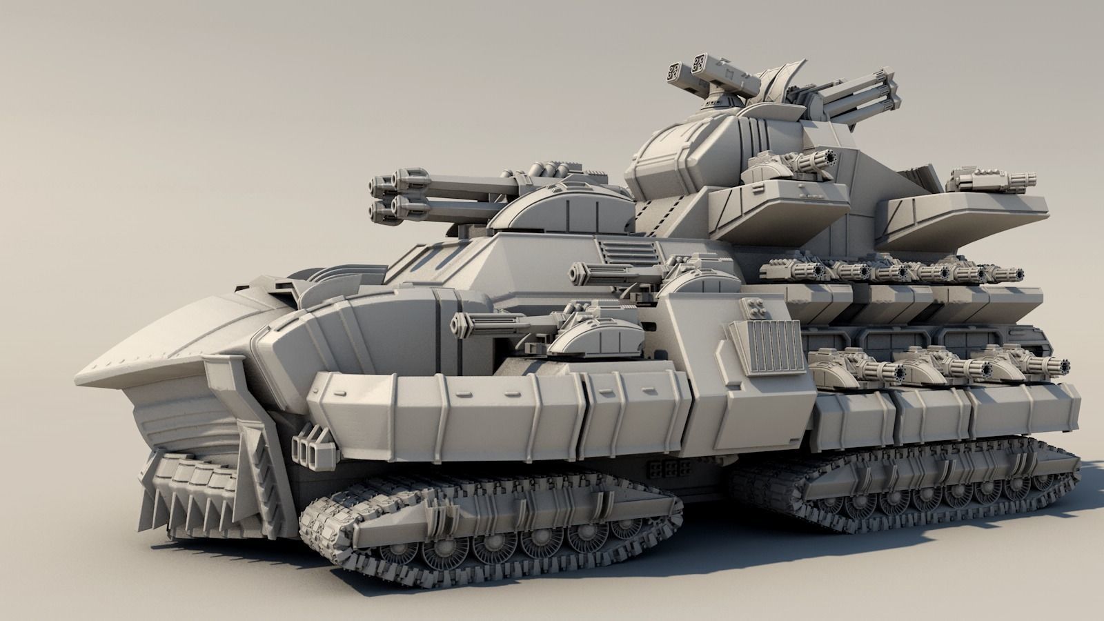 Legendary tank 3D model 3D printable | CGTrader