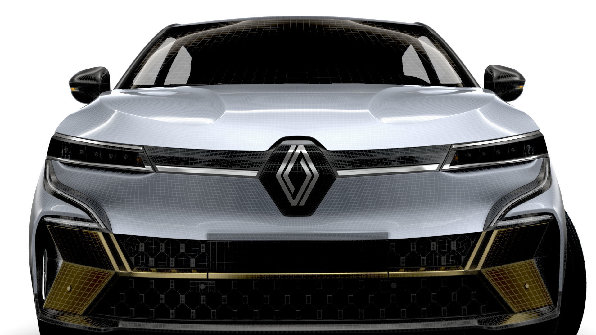 Renault Megane E Tech Iconic 2023 3D model | CGTrader