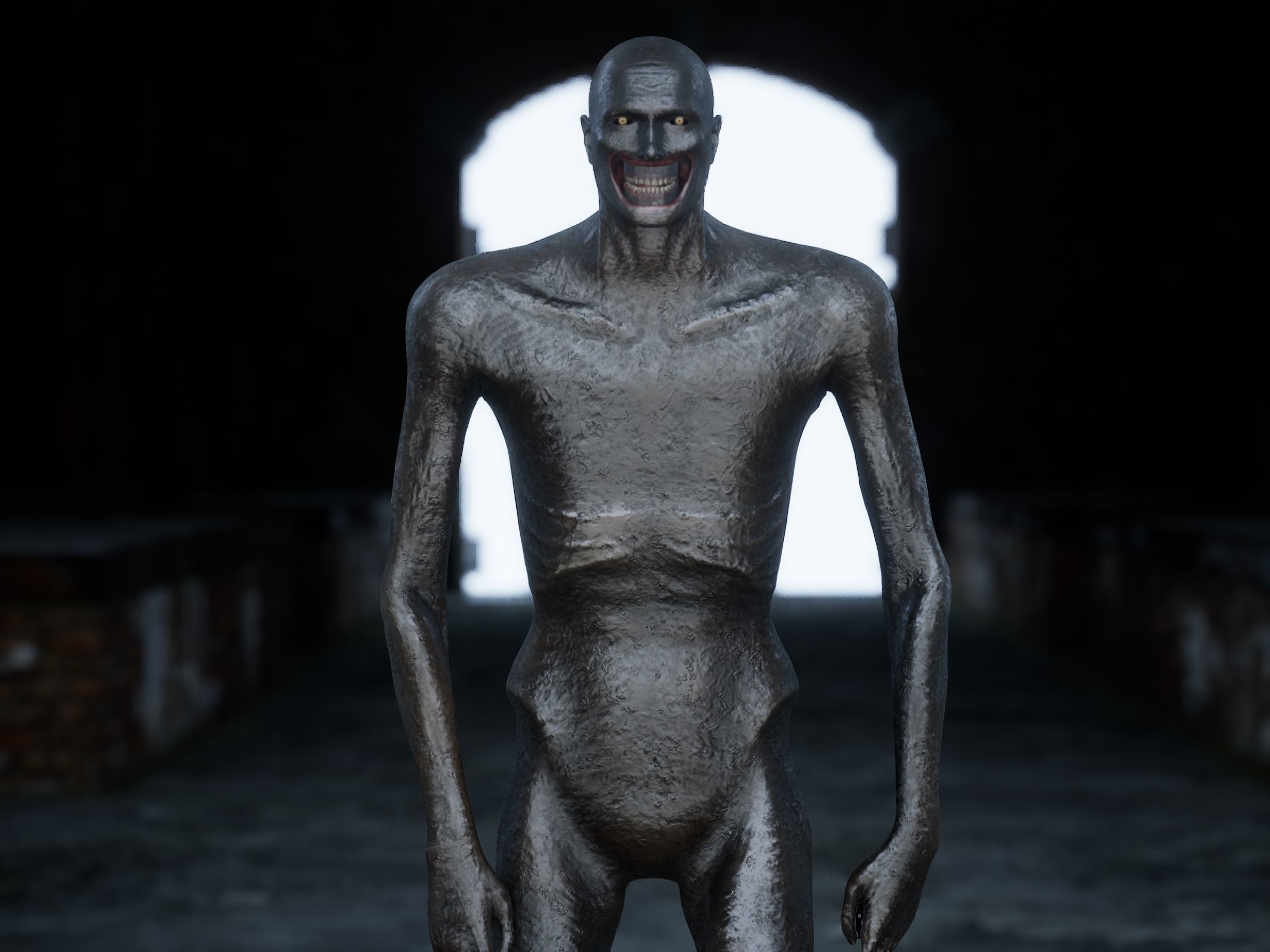 3D model SCP 106 Rigged - 4K PBR UE4 UE5 Asset VR / AR / low-poly ...