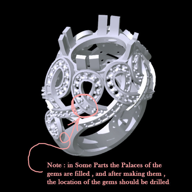 Infinity Lux Ring free 3D model 3D printable | CGTrader