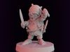 HALFLING COOK 3D model 3D printable | CGTrader