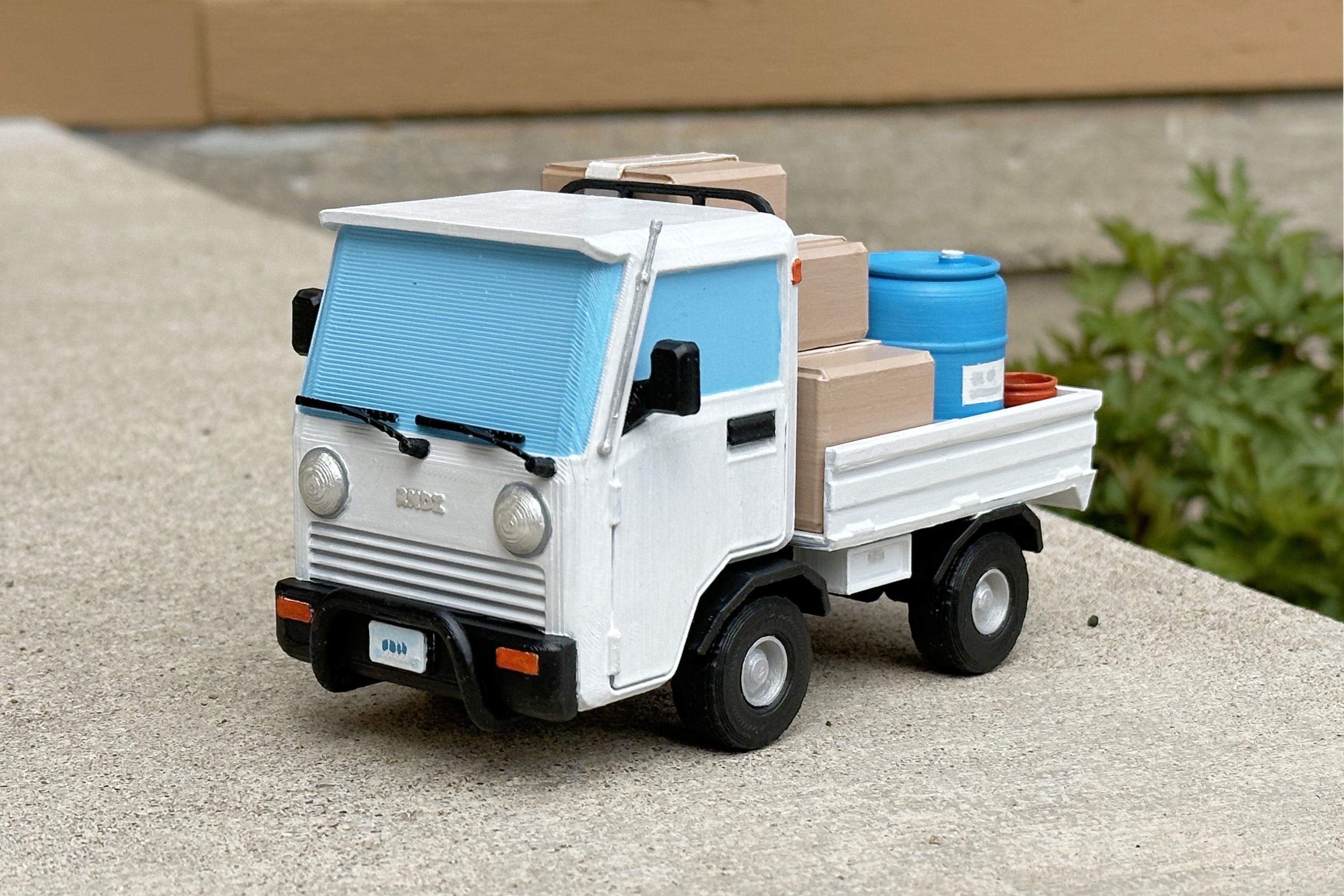 Suzuki Carry Kei Truck free 3D model 3D printable | CGTrader