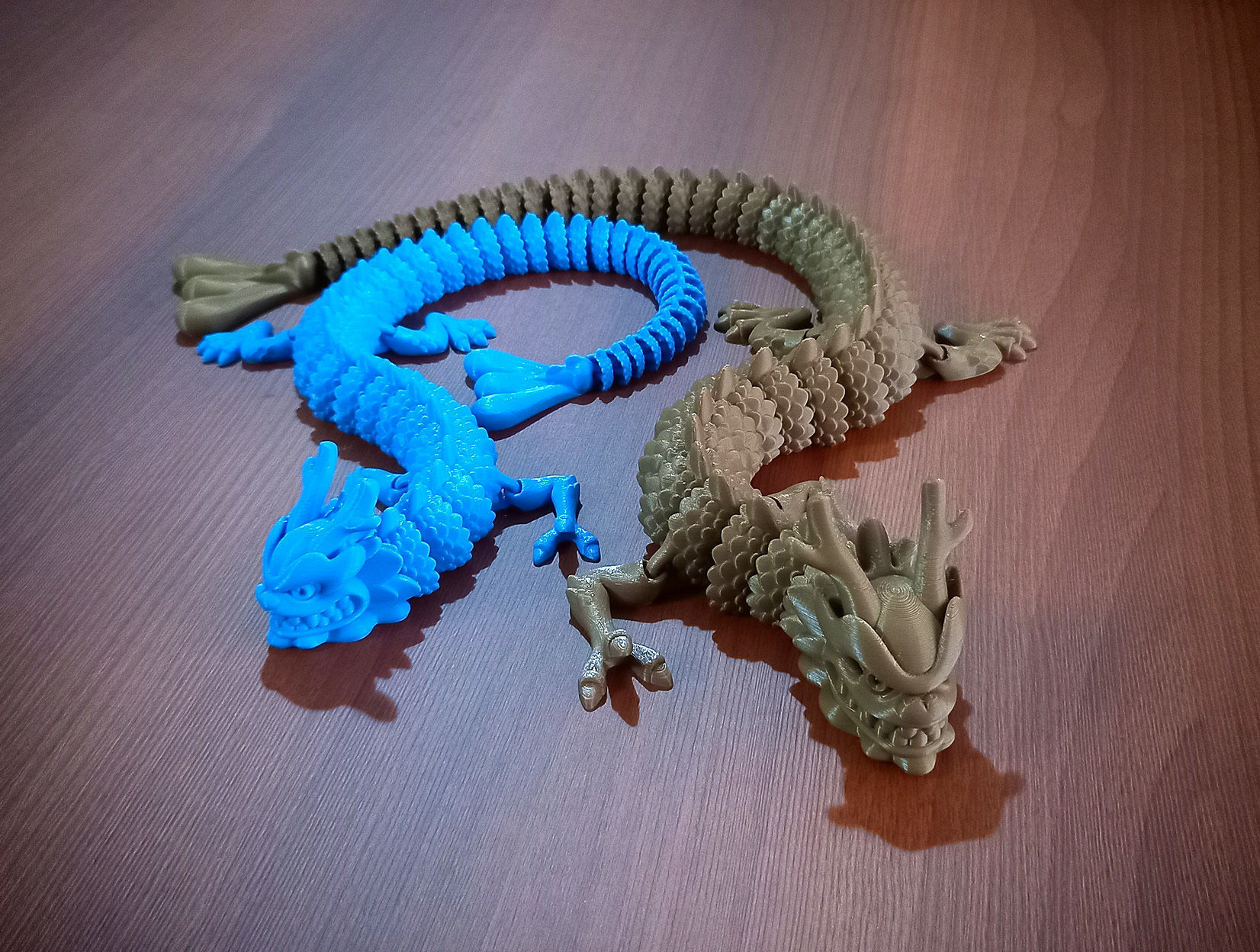 ARTICULATED LEGENDARY DRAGON 3D model 3D printable | CGTrader