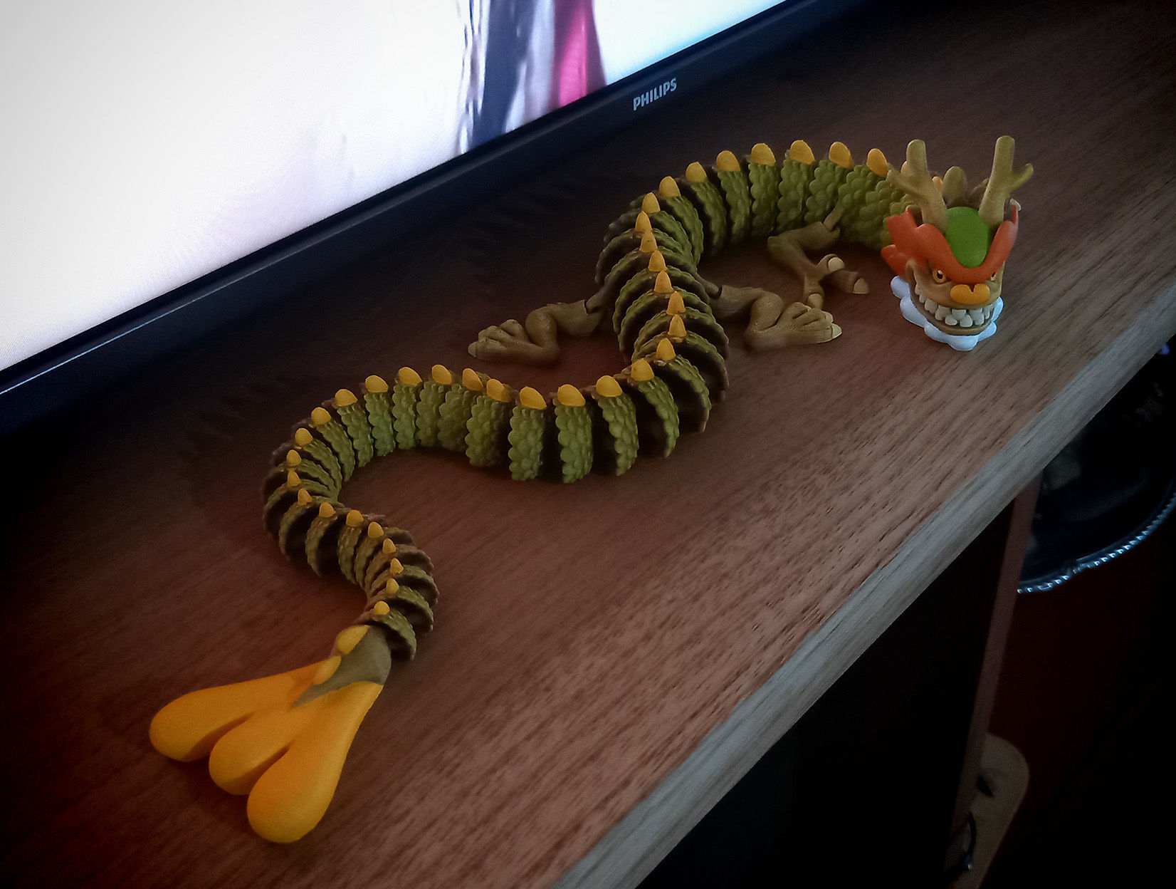 ARTICULATED LEGENDARY DRAGON 3D model 3D printable | CGTrader