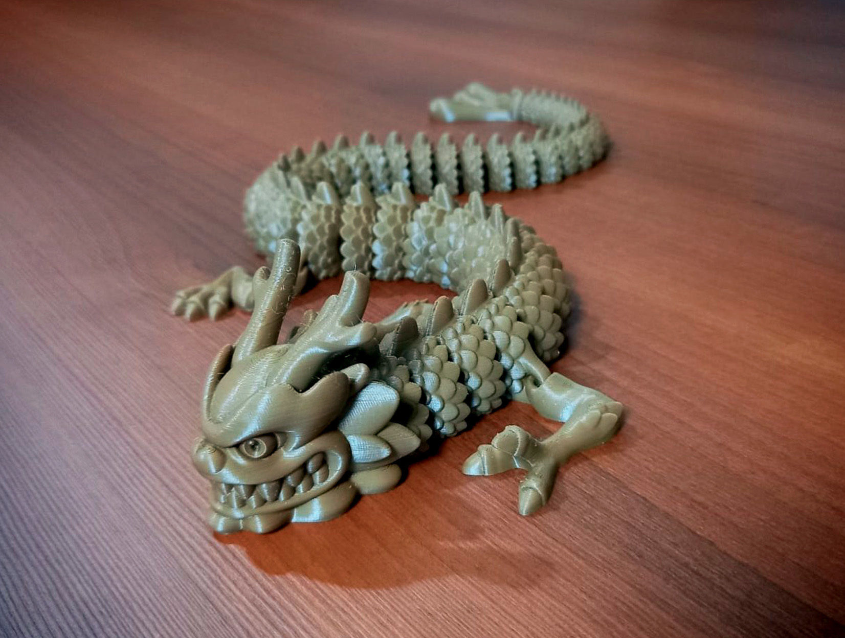 ARTICULATED LEGENDARY DRAGON 3D model 3D printable | CGTrader