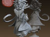 Lady of Pain - Planescape - DnD Miniature free 3D model 3D printable ...
