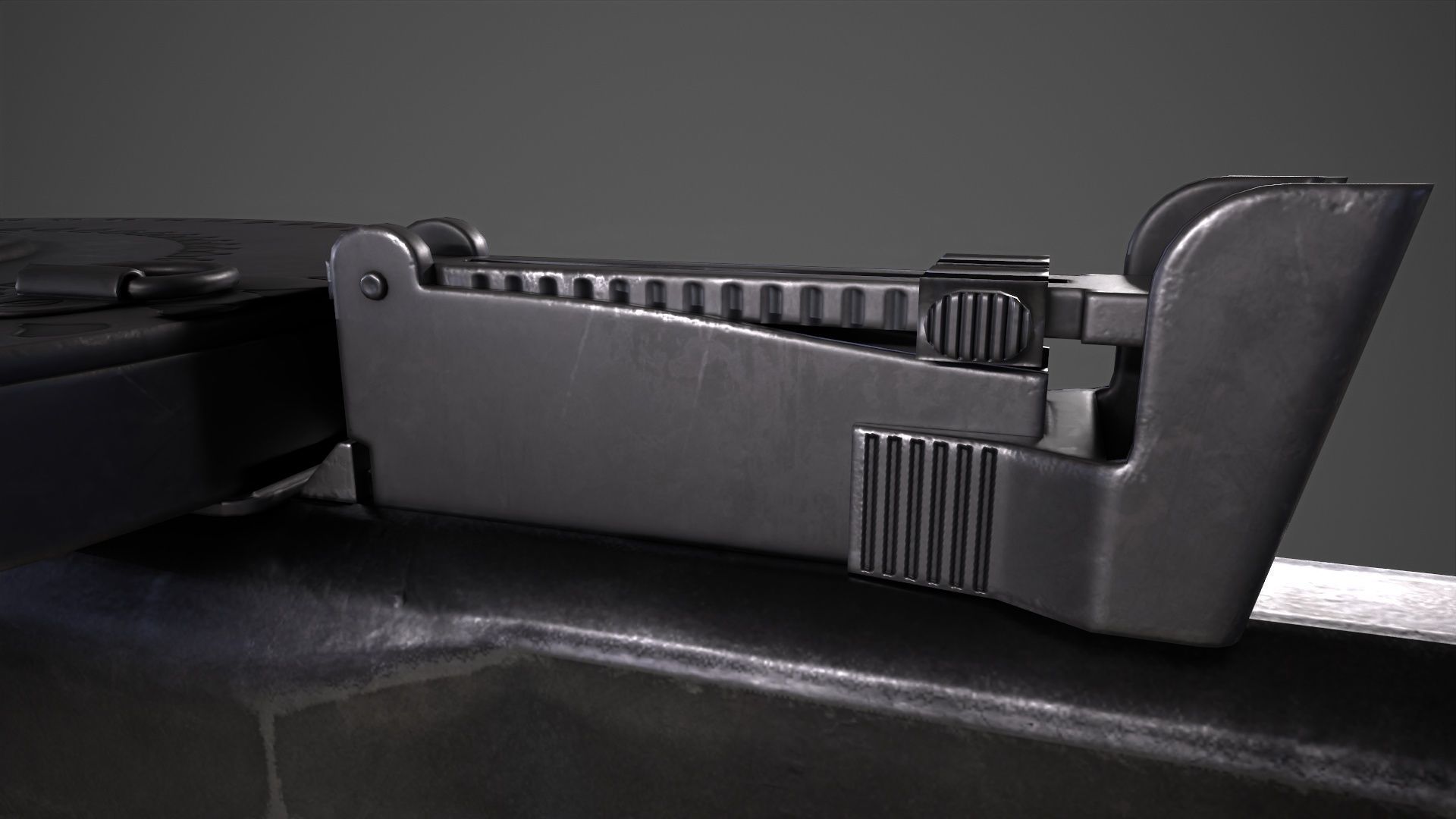 3D model DP-28 machine gun VR / AR / low-poly | CGTrader