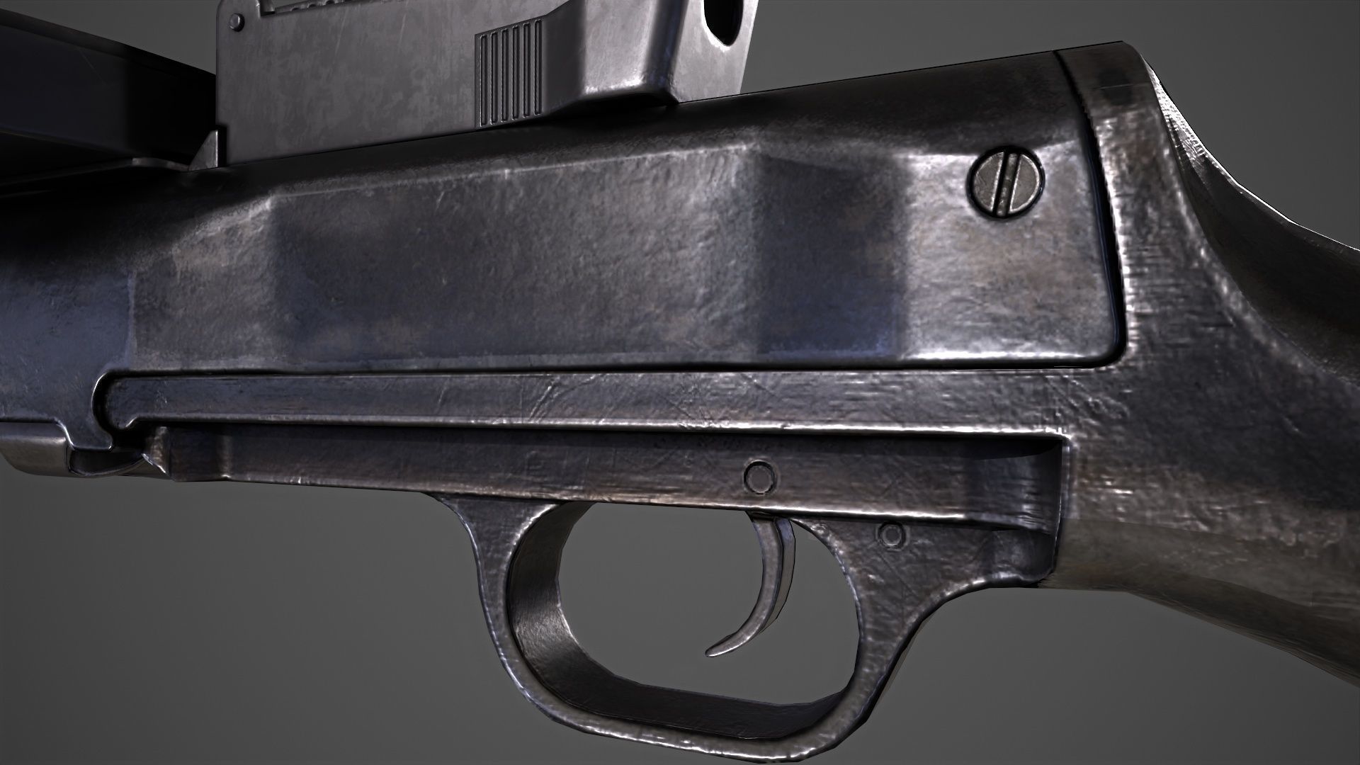 3D model DP-28 machine gun VR / AR / low-poly | CGTrader