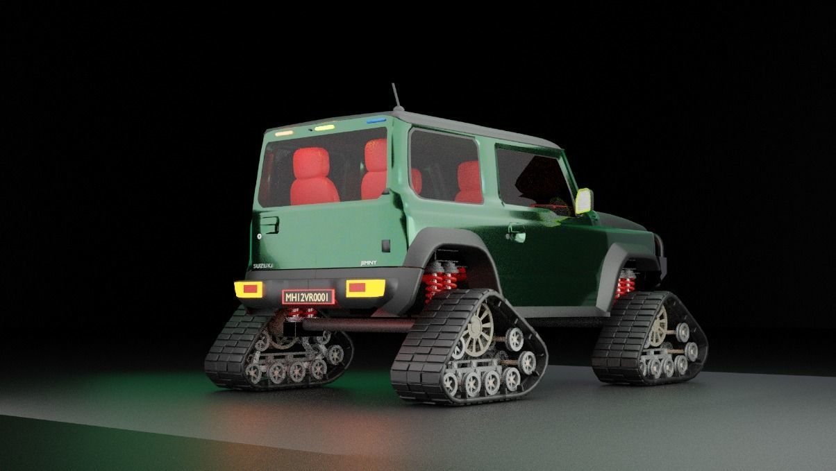 jimny free 3D model animated | CGTrader