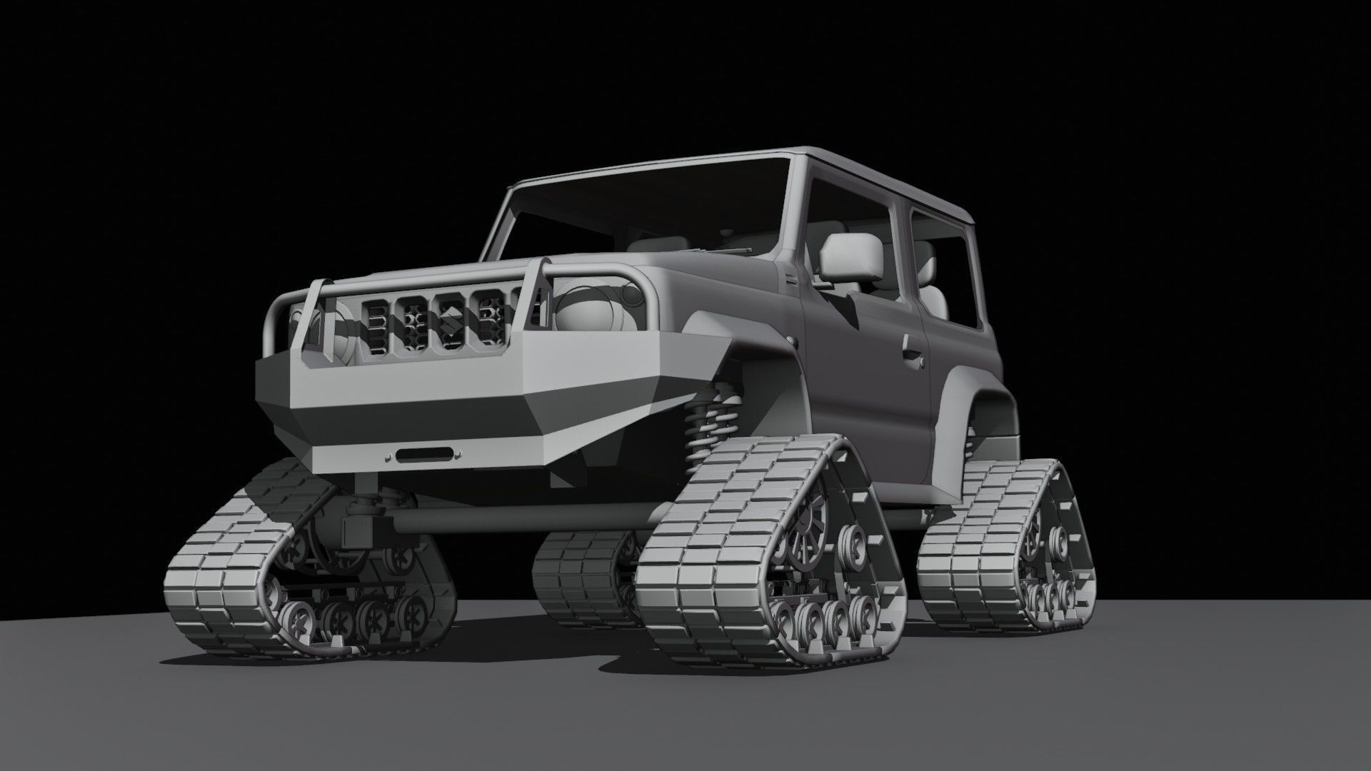 jimny free 3D model animated | CGTrader