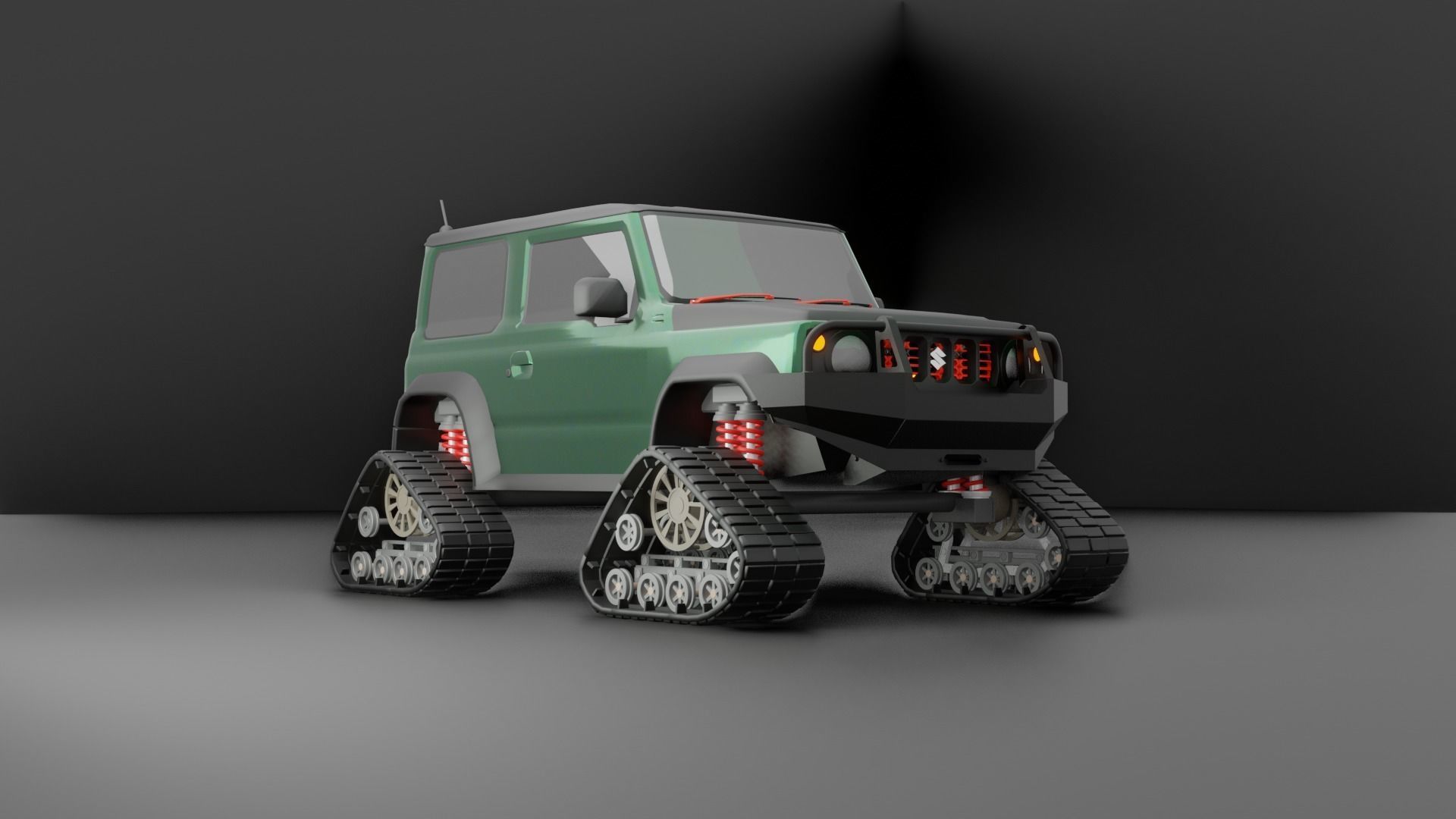 jimny free 3D model animated | CGTrader