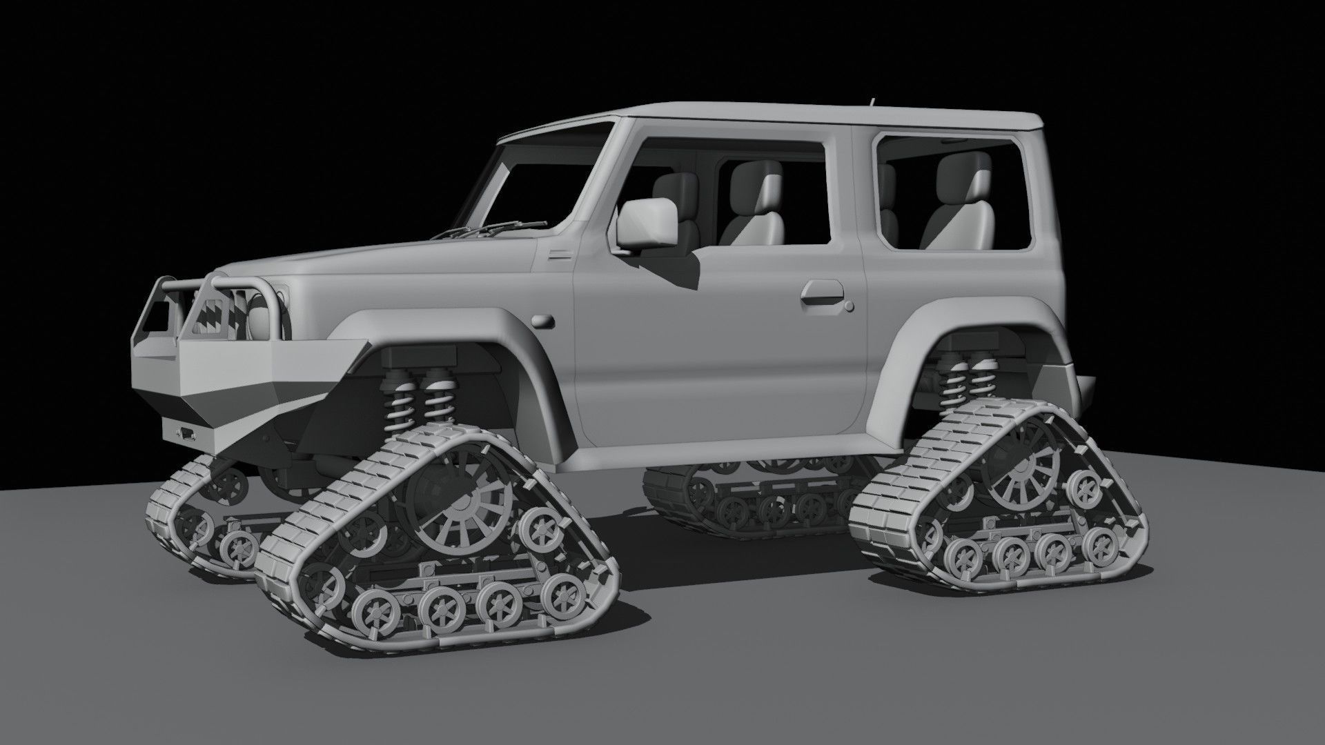 jimny free 3D model animated | CGTrader