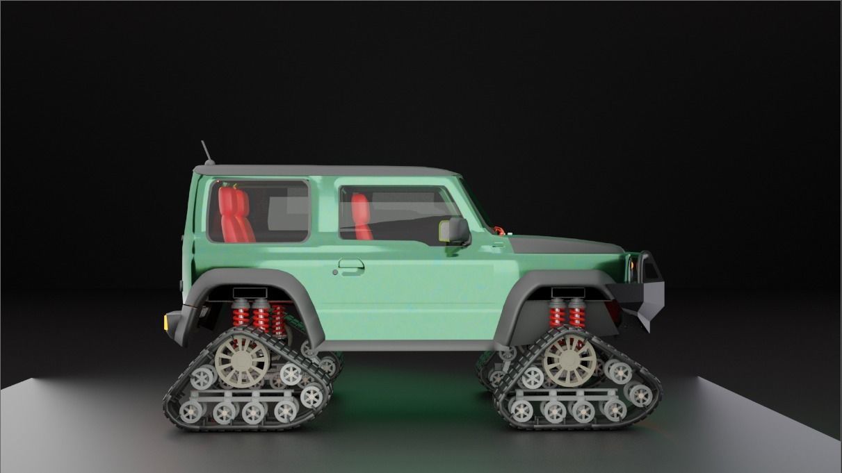 jimny free 3D model animated | CGTrader