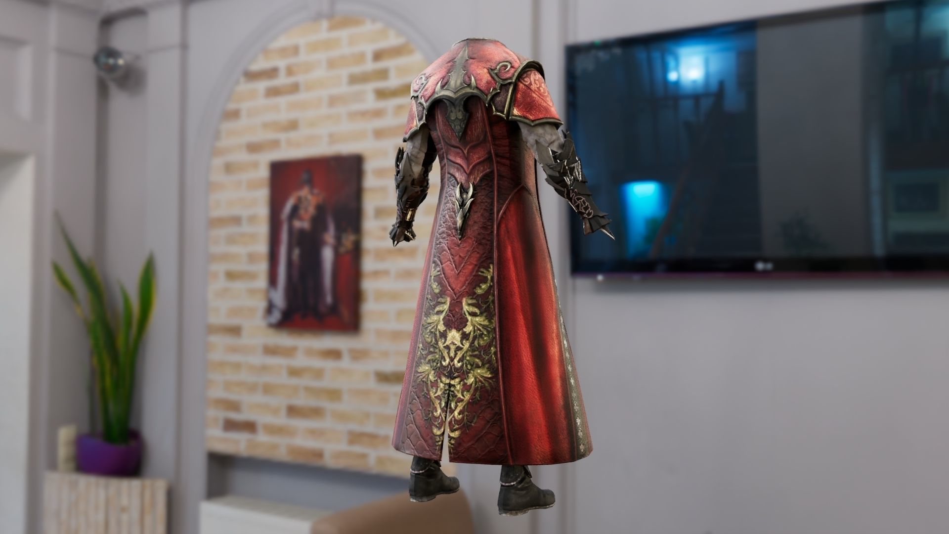 3D model vampire Gabriel cloth VR / AR / low-poly | CGTrader