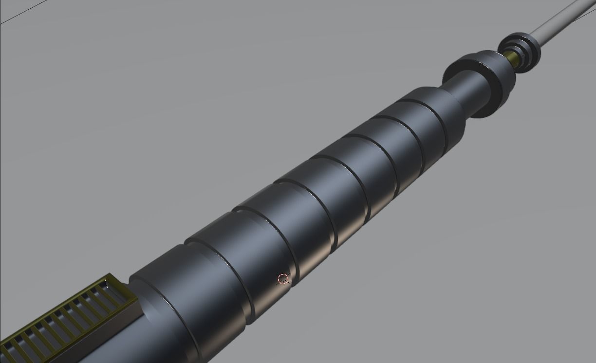 light saber 3D model | CGTrader