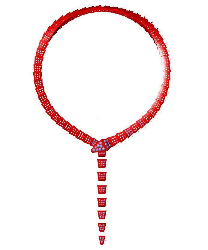 SERPENTI VIPER NECKLACE 3D model 3D printable | CGTrader